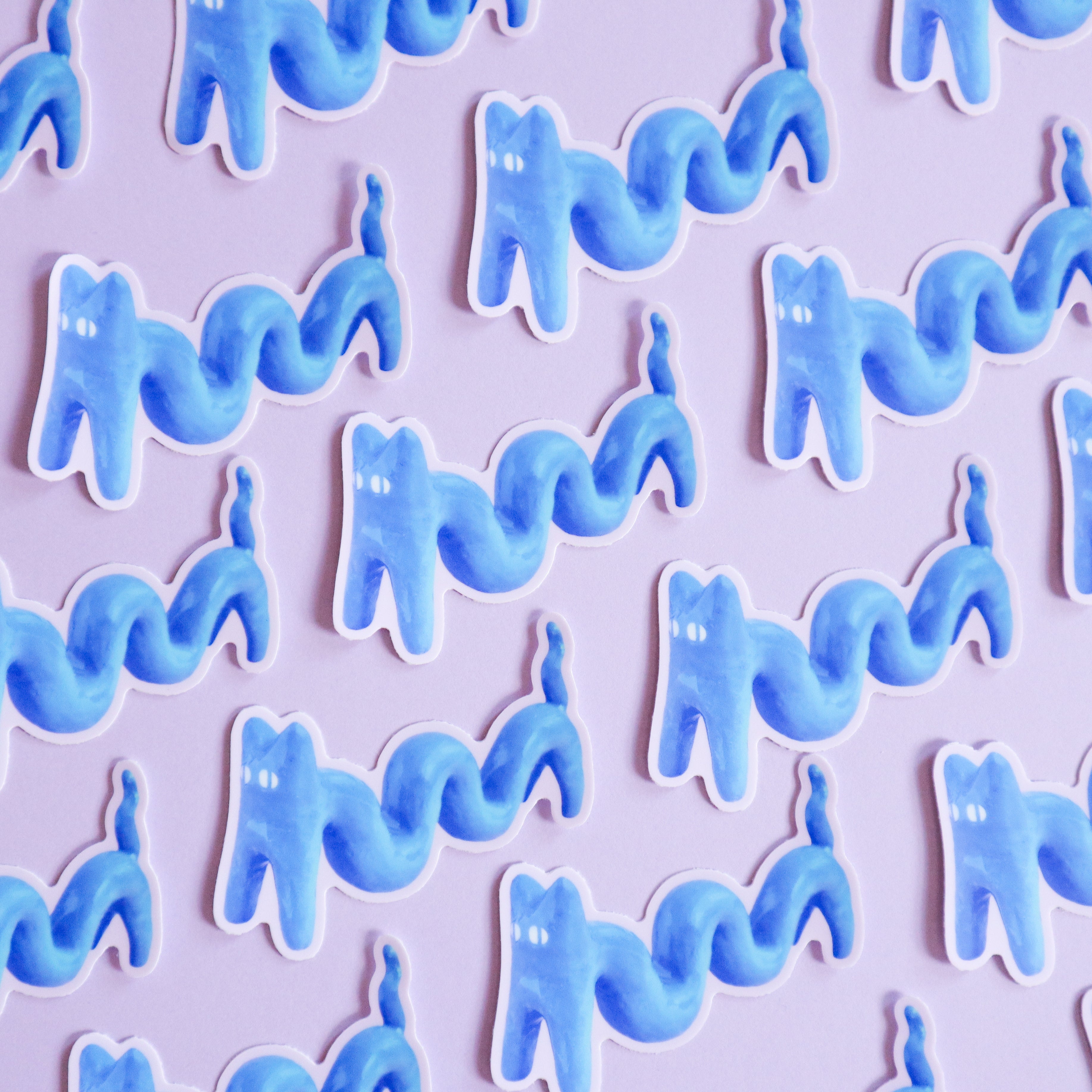 Wiggly Kuni Sticker – Radhia Rahman